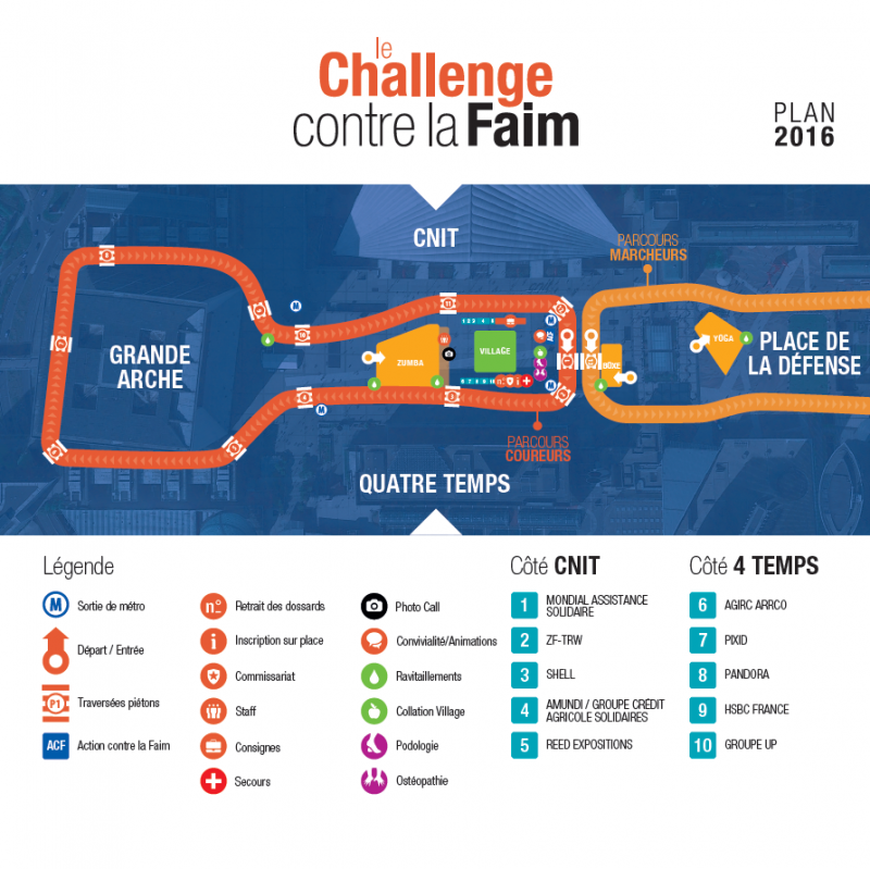Plan Challenge Paris - Challenge contre la Faim